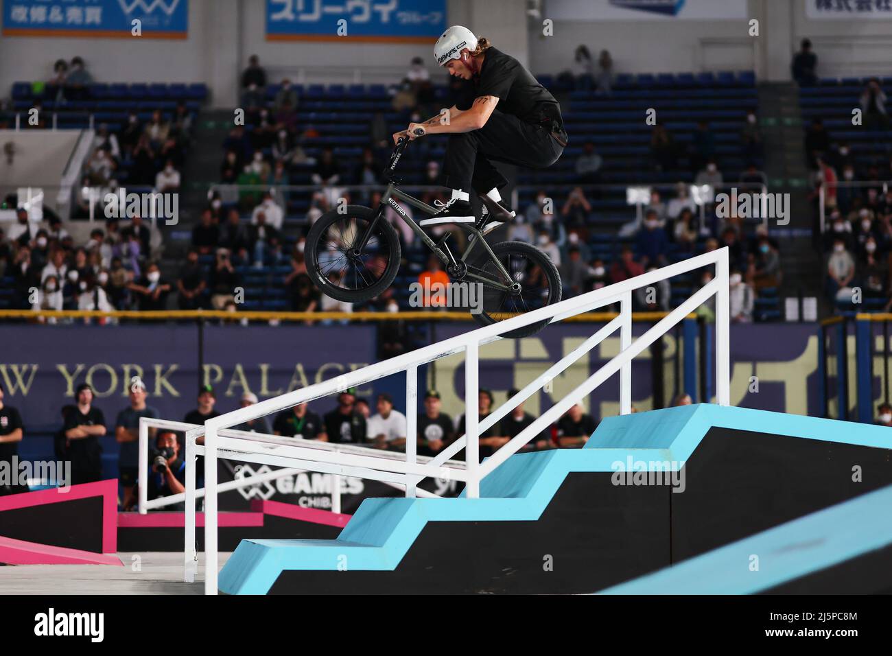 Devon Smillie (USA), APRIL 23, 2022 - Cycling : X Games Chiba 2022 BMX ...