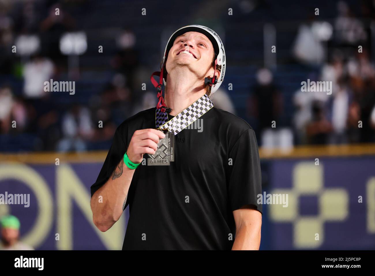 Devon Smillie (USA), APRIL 23, 2022 - Cycling : X Games Chiba 2022 BMX ...