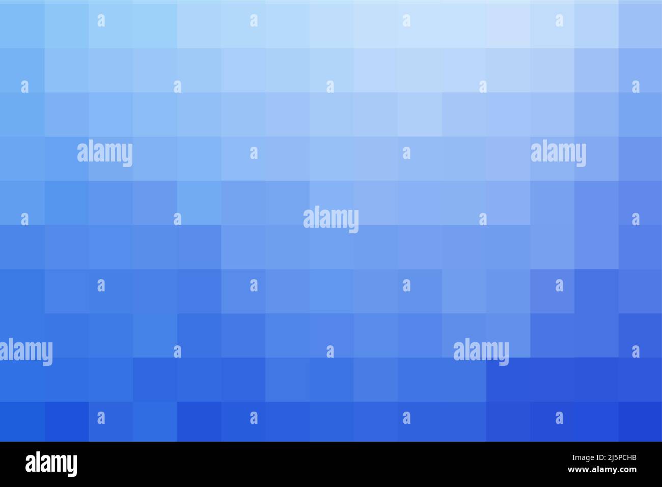 Gradient background of light blue squares. Horizontal geometric texture ...
