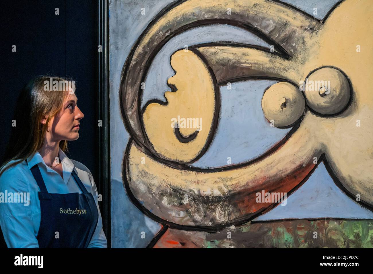 London, UK. 25th Apr, 2022. Pablo Picasso, Femme nue couchée, Executed in Boisegeloup on 2 April ...