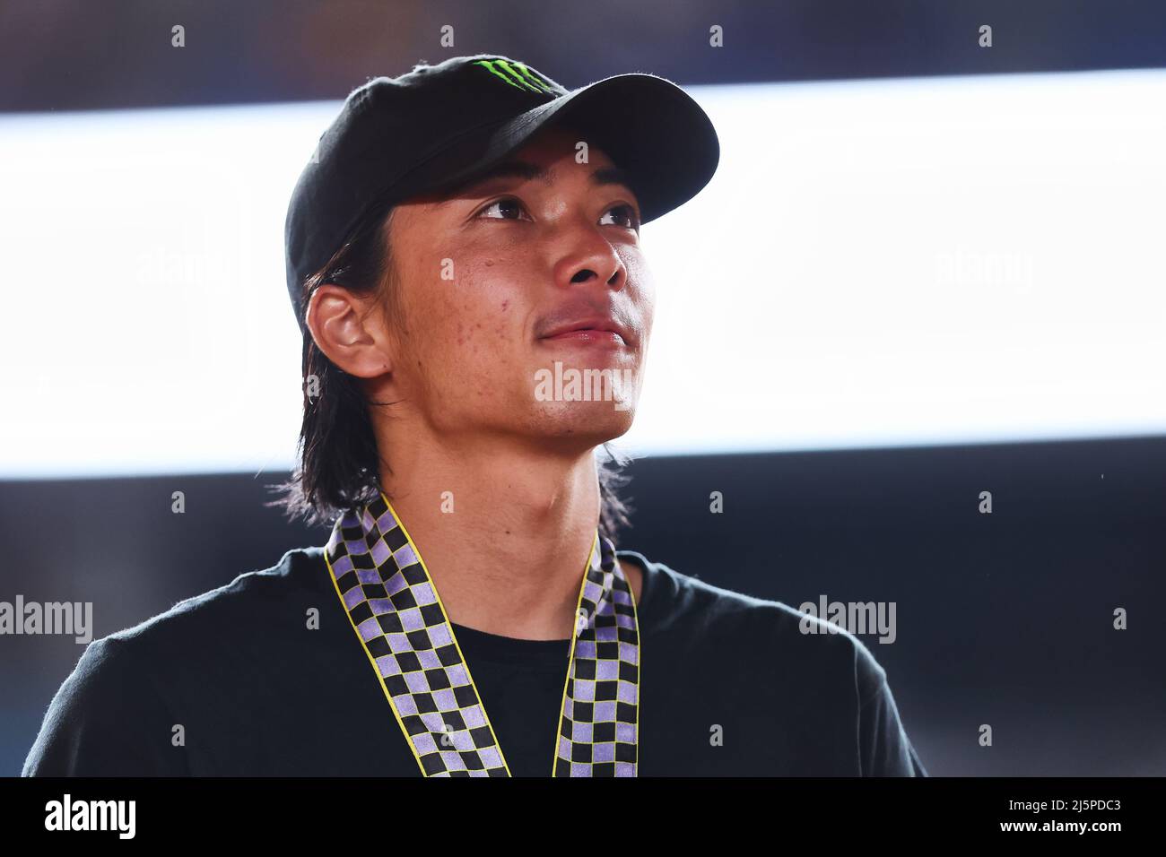 Moto Shibata (JPN), APRIL 22, 2022 - Skateboarding : X Games Chiba 2022 ...