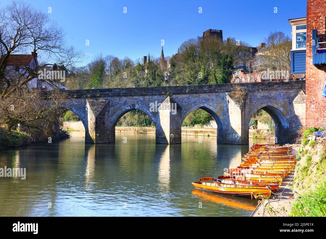 Durham riverbank hi-res stock photography and images - Alamy
