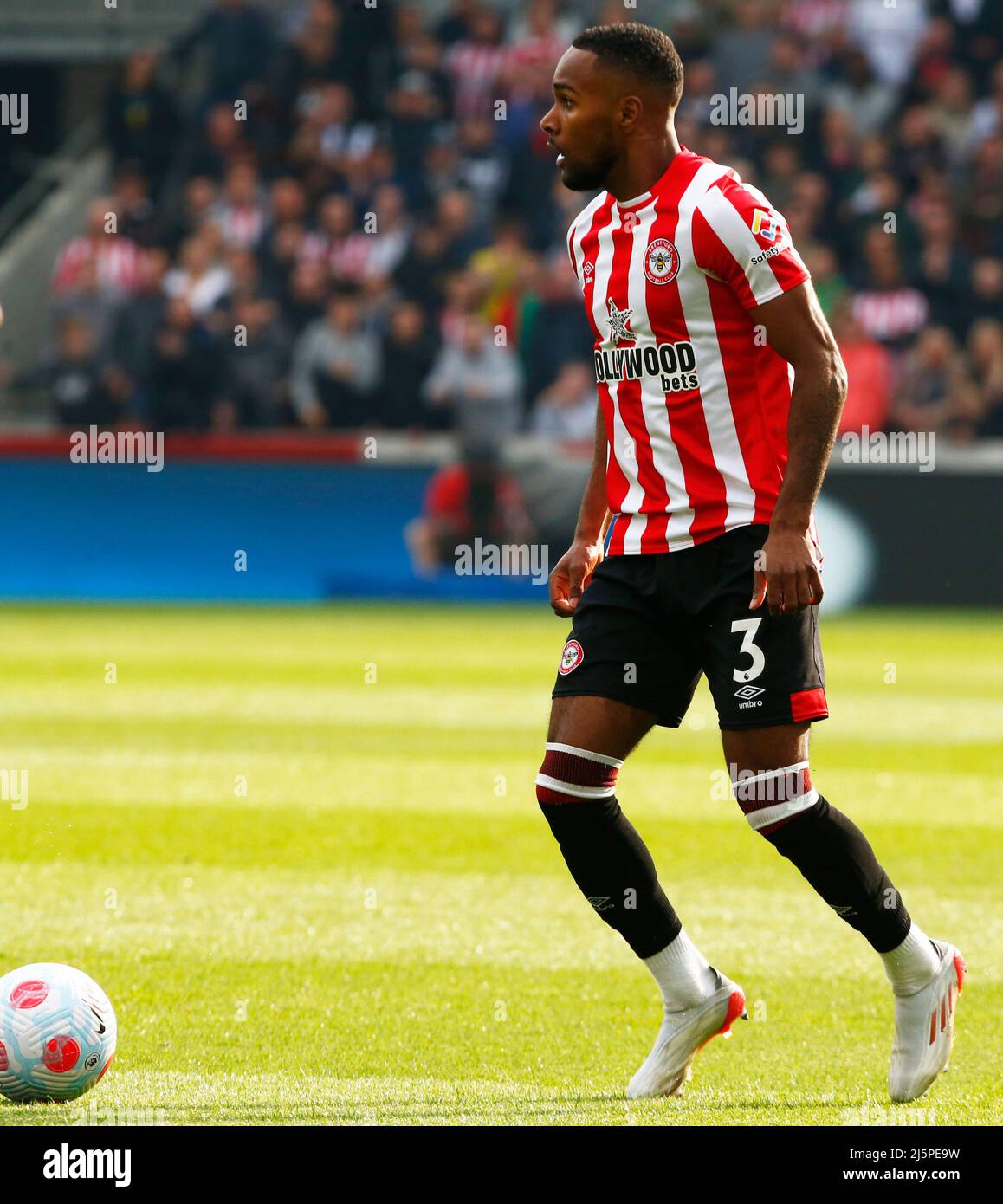 London, England - APRIL 23: Rico Henry of Brentford during Premier ...