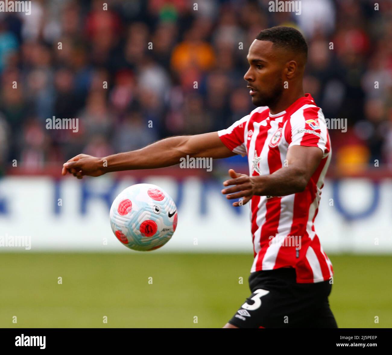 London, England - APRIL 23: Rico Henry of Brentford during Premier ...