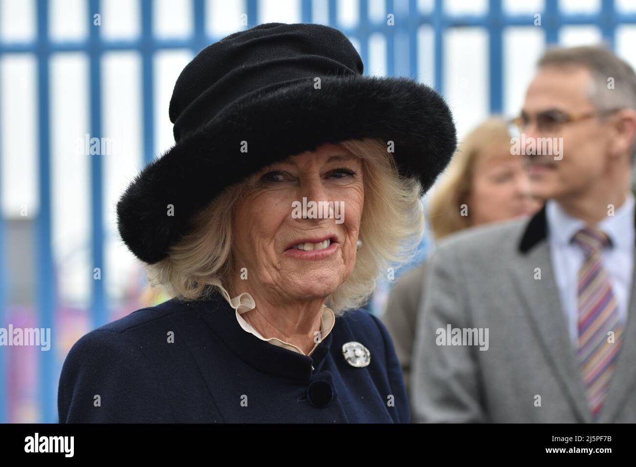 Camilla, Duchess of Cornwall visits Southend on Sea Stock Photo - Alamy