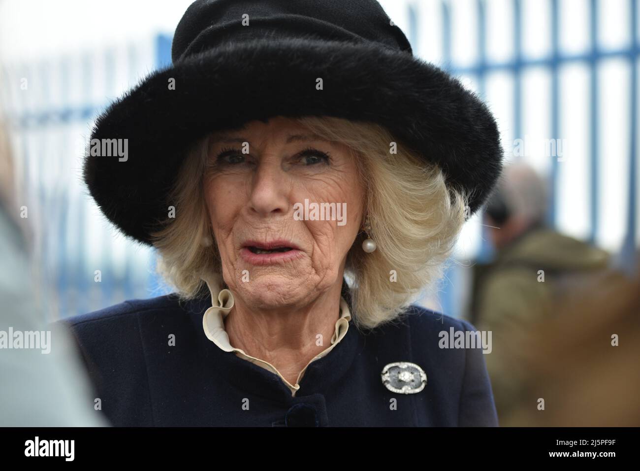 Camilla, Duchess of Cornwall visits Southend on Sea Stock Photo - Alamy