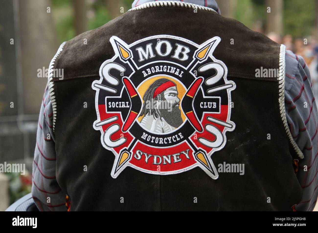 Sydney, Australia, 25th April 2022. Aboriginal Australians take part in ...
