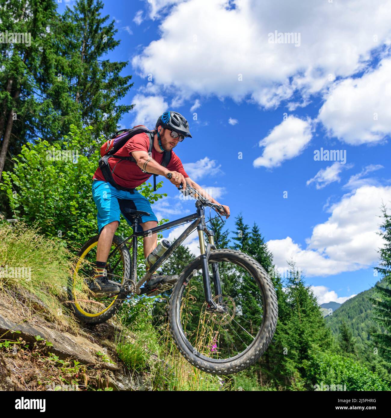 Downhill descent hi-res stock photography and images - Alamy