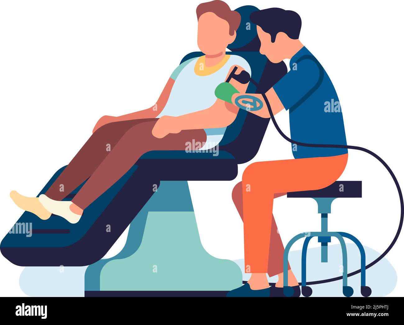 Master making tattoo. Professional artist with inking machine Stock ...