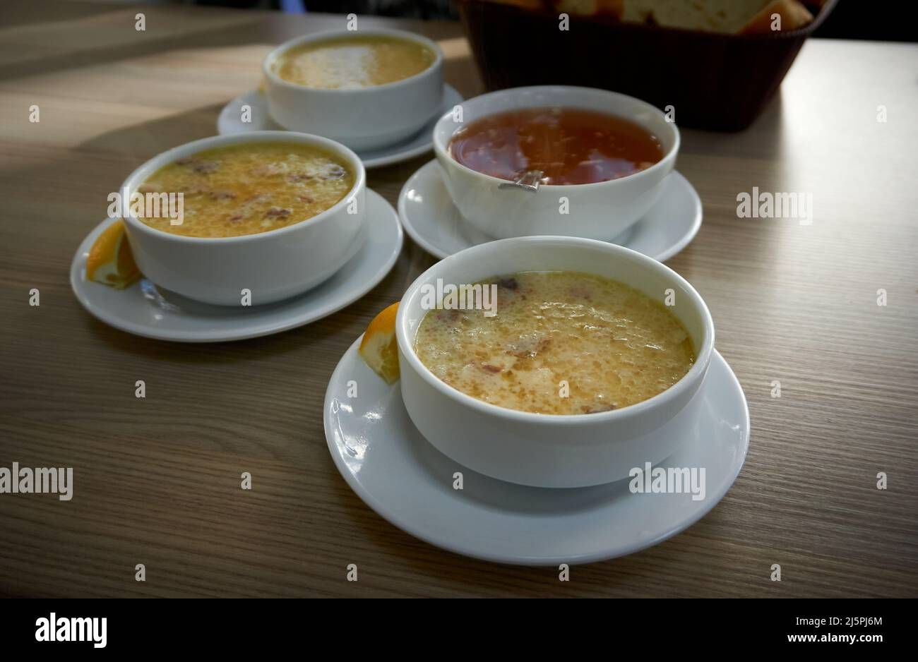 Famous Turkish soup Kelle Paca Stock Photo - Alamy