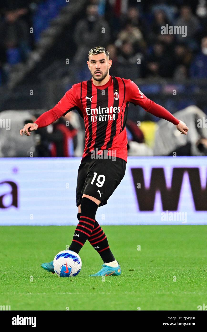 Theo Hernandez (AC Milan) during the Italian Football Championship ...