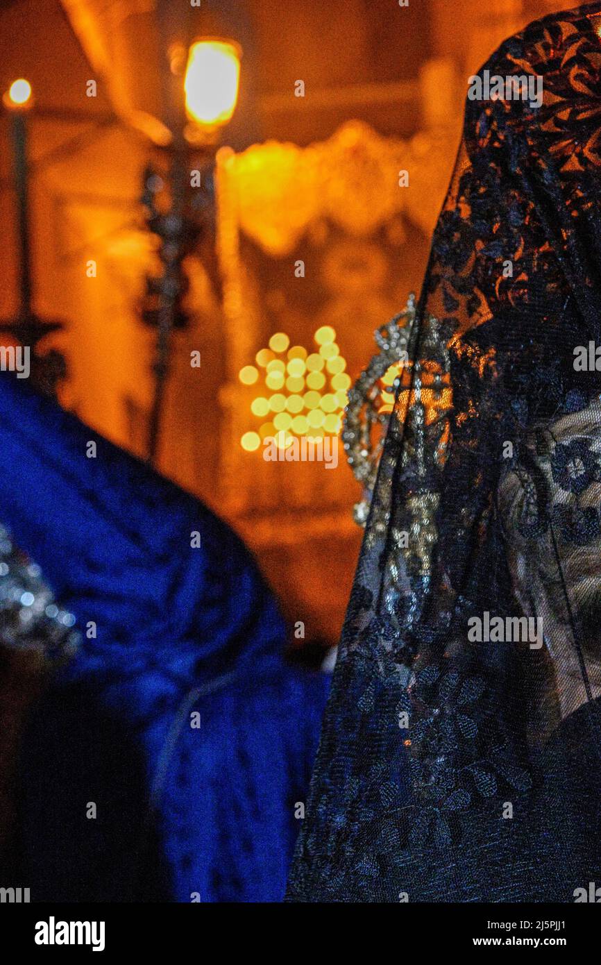 Penitent in a procession in Holy Week Stock Photo - Alamy