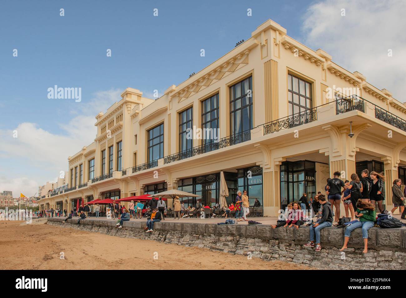 The lighthouse of Biarritz, France Stock Photo - Alamy
