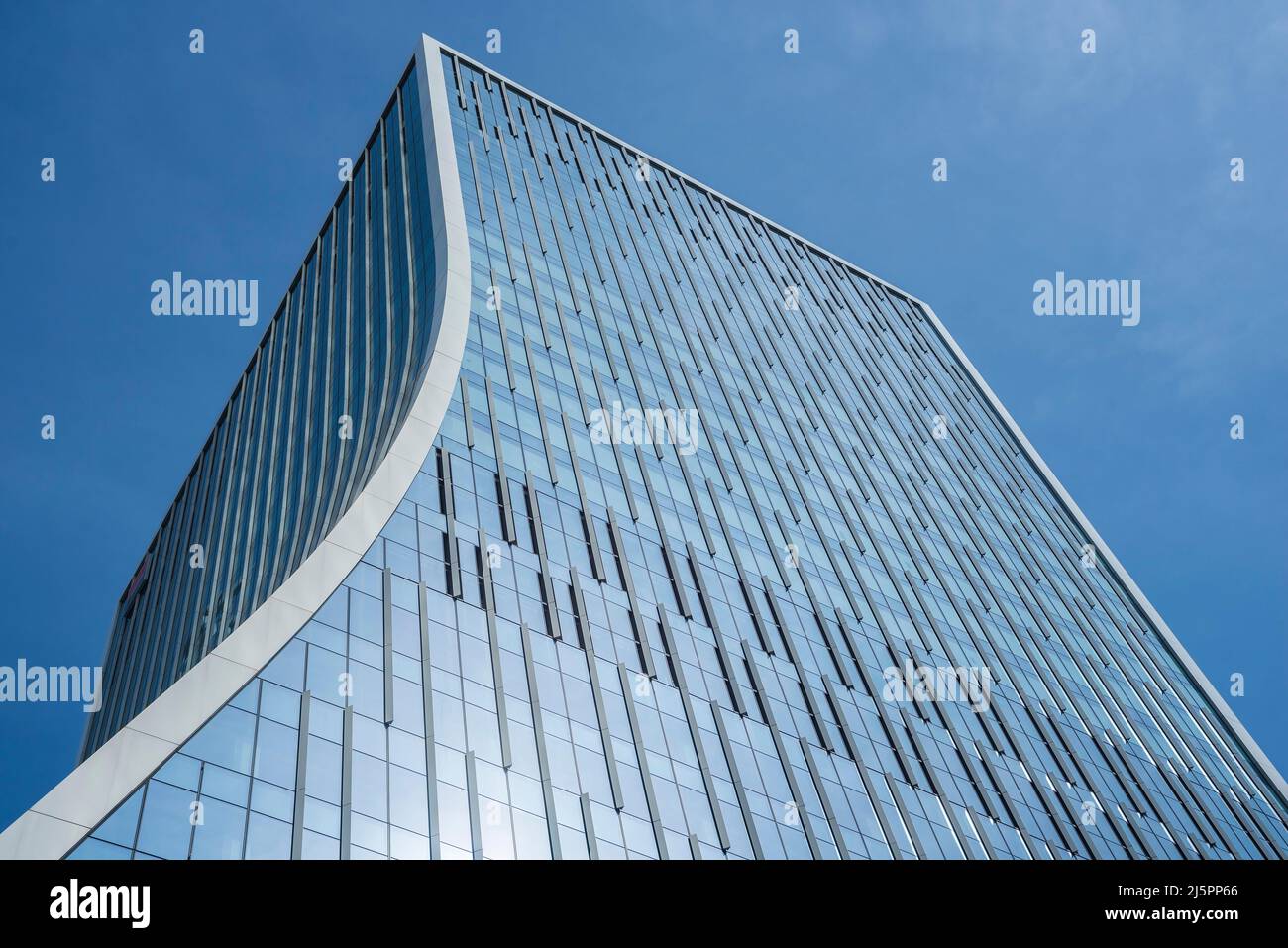 Tower blocks in a modern business development Stock Photo - Alamy