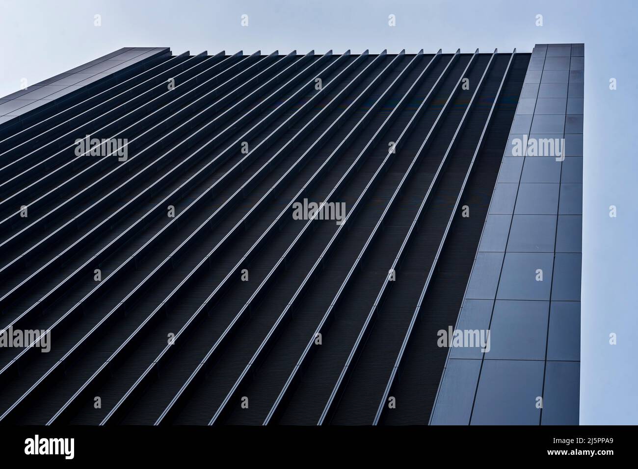 Tower blocks in a modern business development. Central business ...