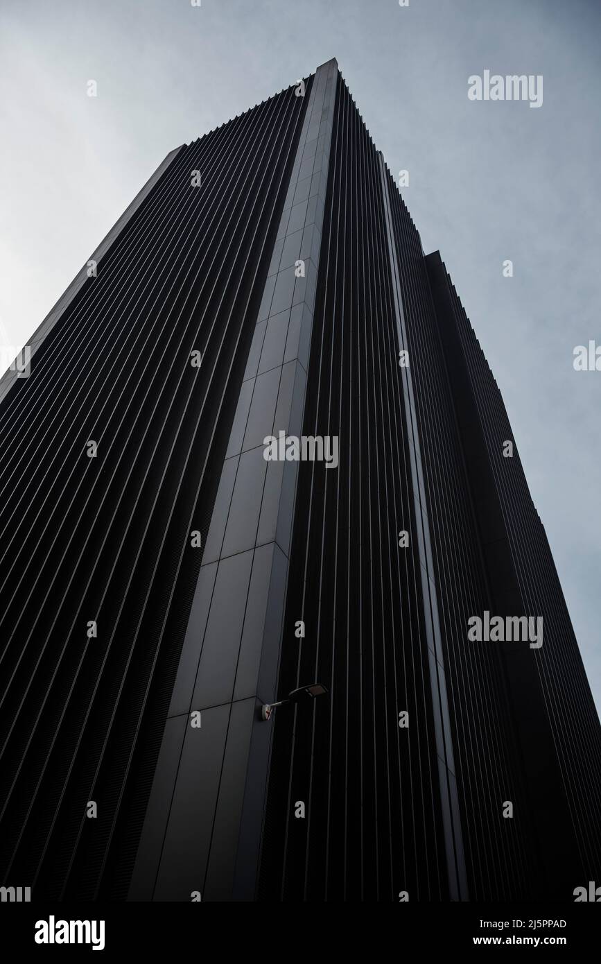 Tower blocks in a modern business development. Central business ...