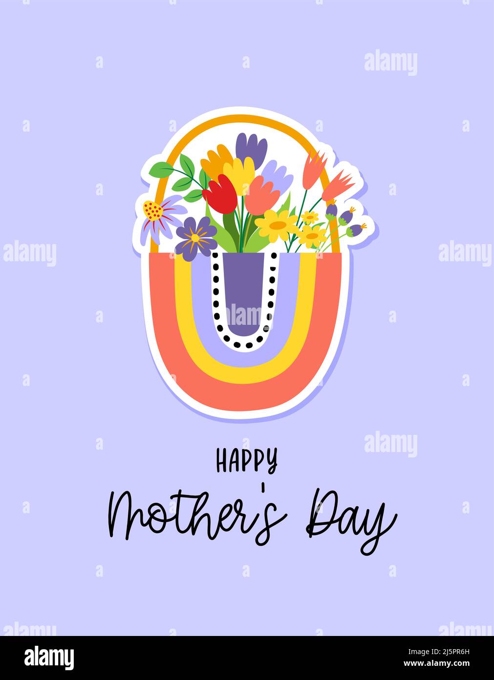 Thank you mommy Stock Vector Images - Alamy