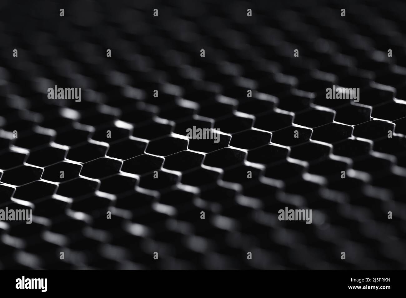 Abstract hi-tech surface with a honeycomb cells Stock Photo - Alamy