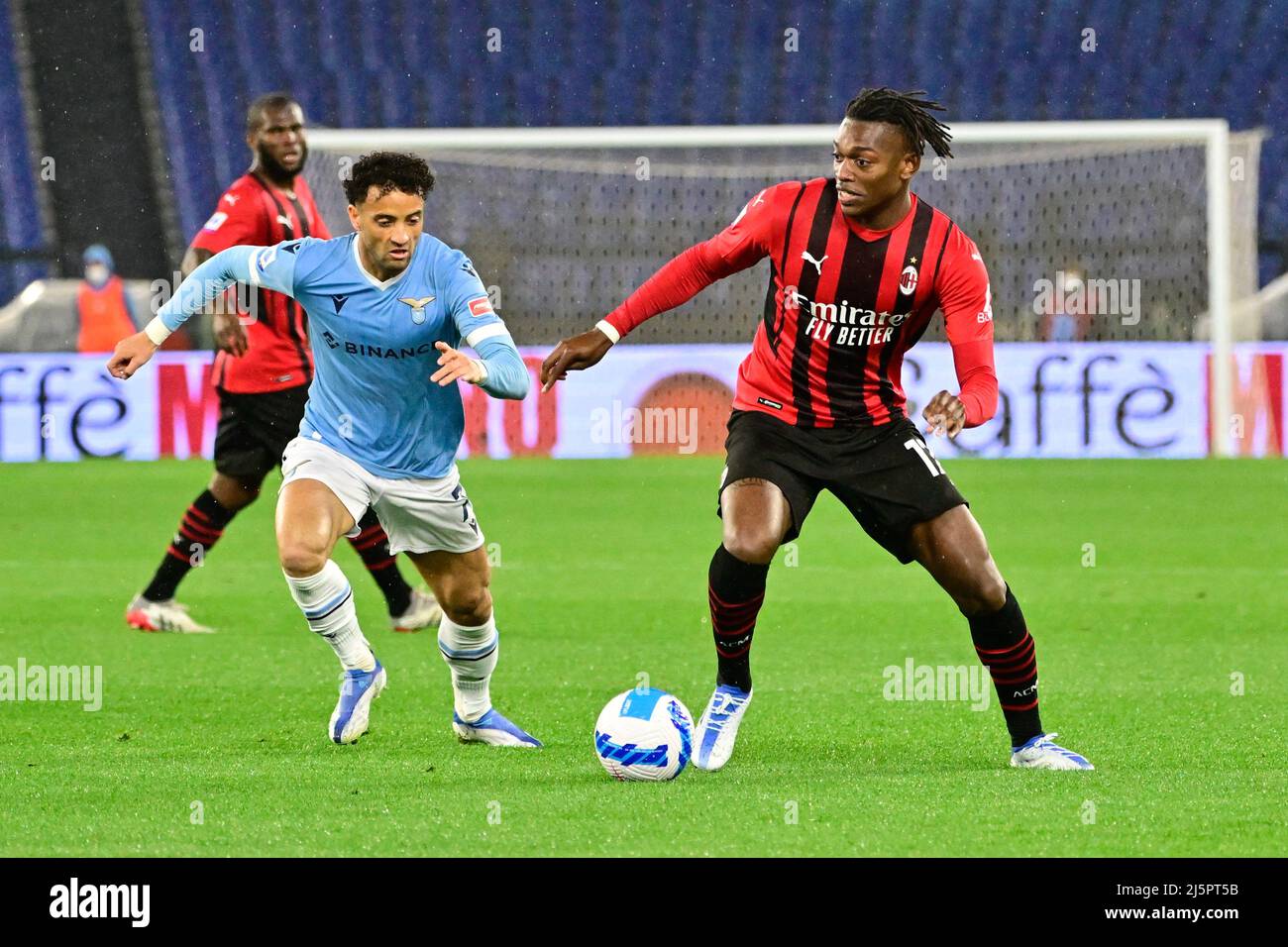 Rafael Leao (AC Milan) during the Italian Football Championship League A 2021/2022 match between ...