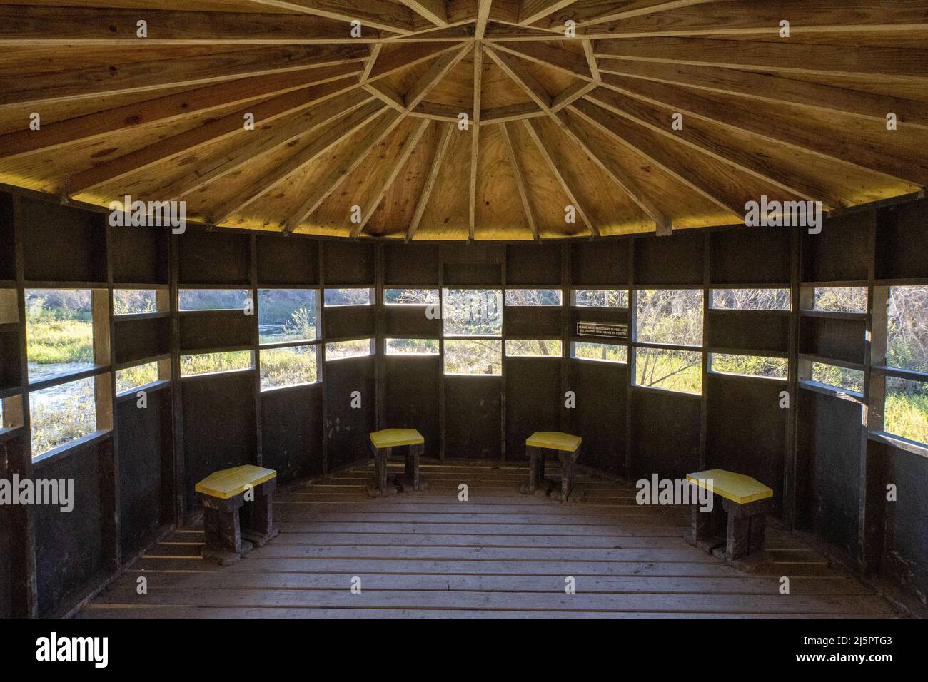 Wooden observation platform structure hi-res stock photography and ...