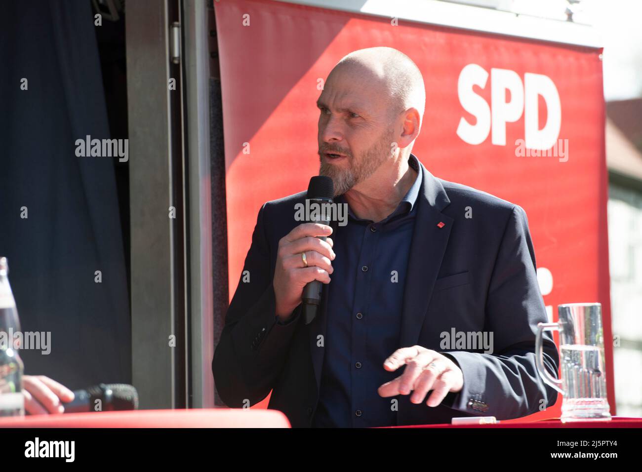 State parliament candidate Andreas SCHROEDER, Schröder, Luebbecke on ...