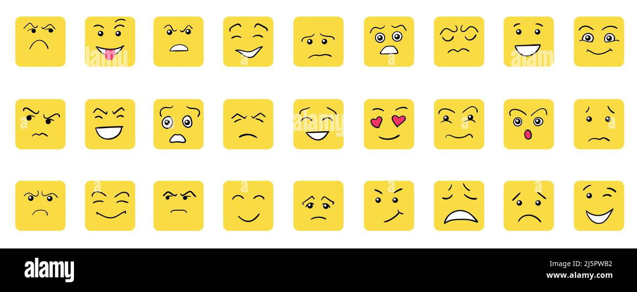 Lego Faces Expressions