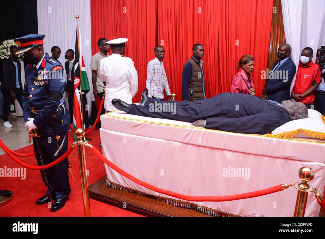Nairobi, Kenya. 25th Apr, 2022. (EDITORS NOTE: Image depicts death ...