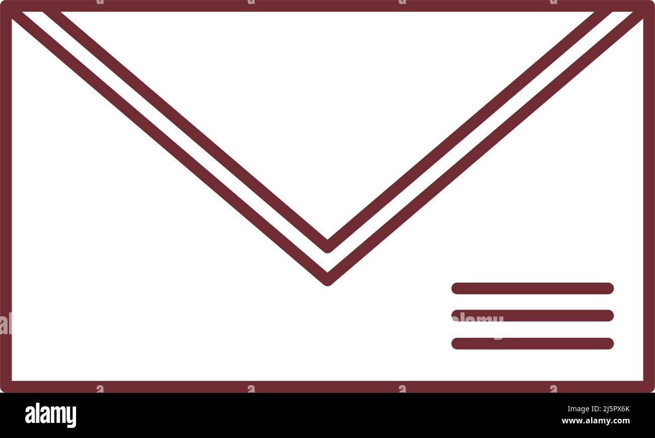 Envelop vector. Mail icon. Email letter symbol. Web newsletter ...