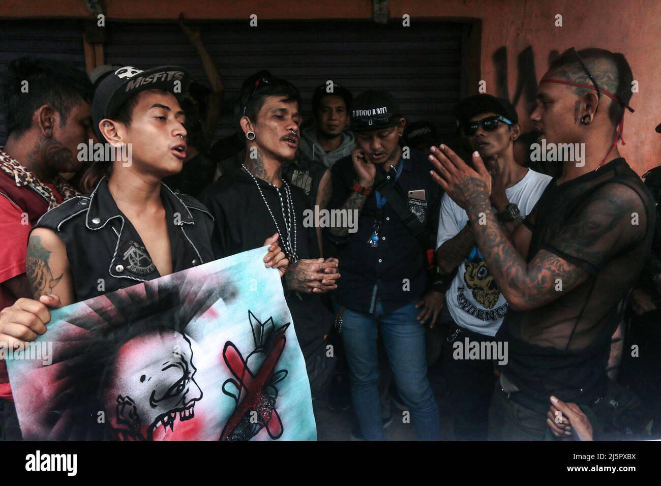 Punk community in bogor hi-res stock photography and images - Alamy