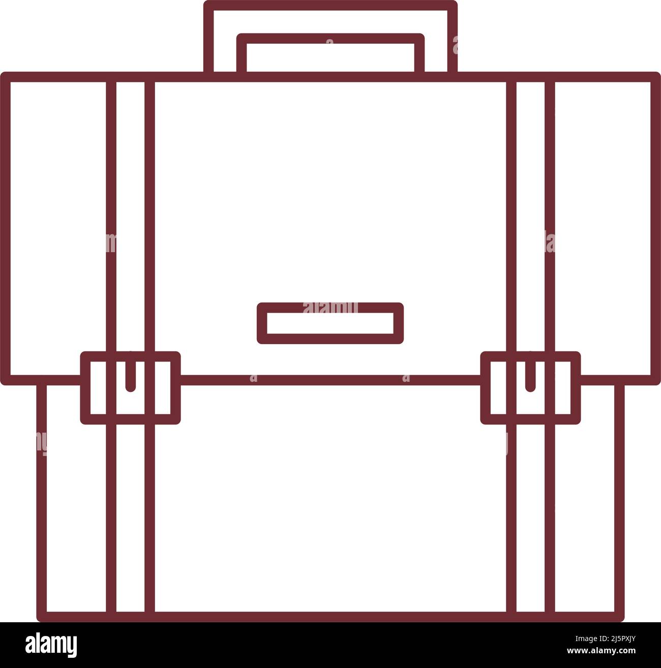 Briefcase icon vector work suitcase business bag Stock Vector Image ...