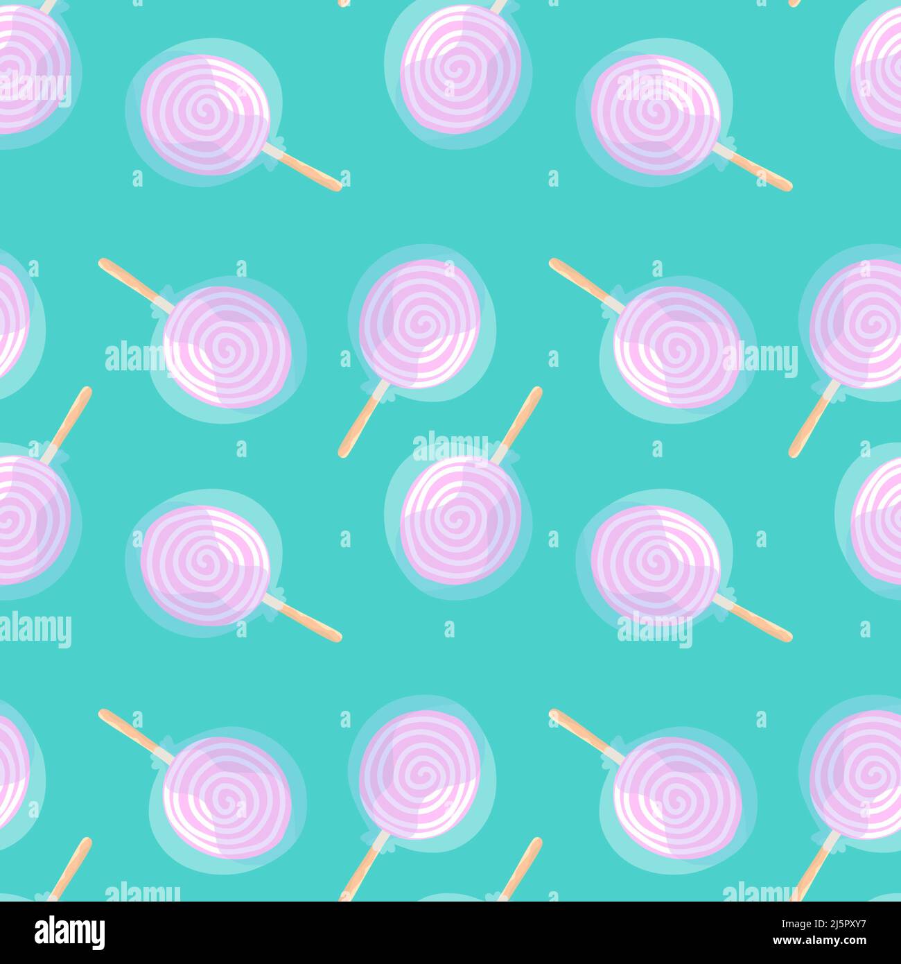 Kids seamless candy pattern for fabrics and textiles and packaging and ...