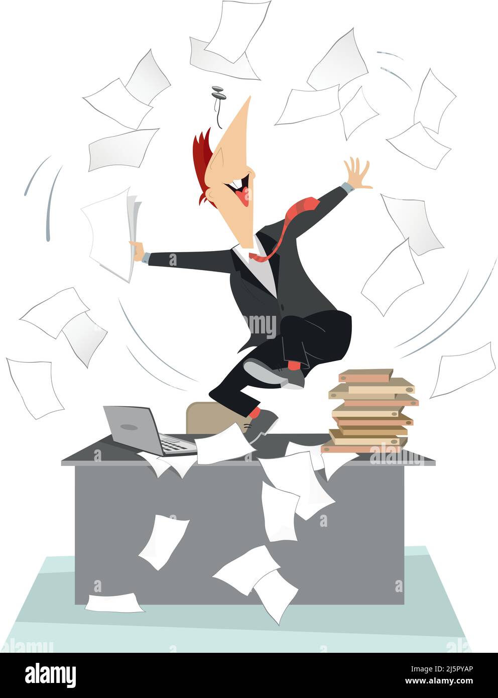 Dance on air Stock Vector Images - Alamy