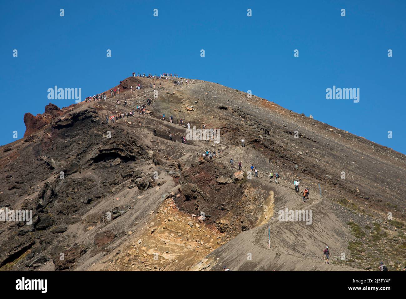 The Tongariro Alpine Crossing in Tongariro National Park is a tramping ...