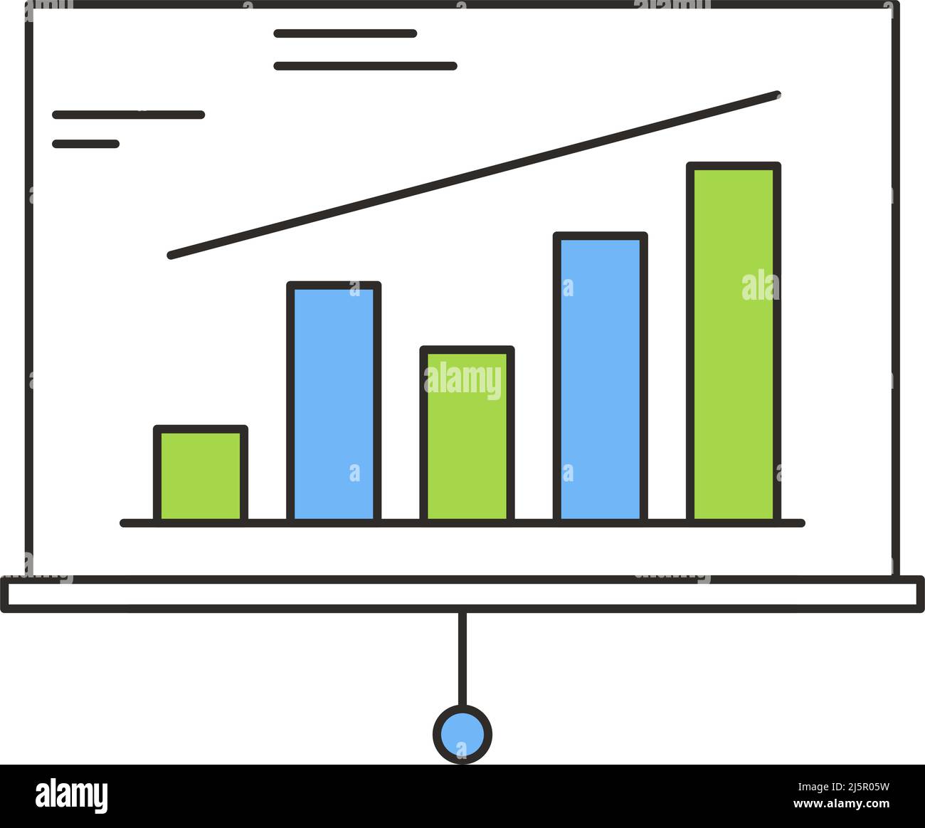 Flipchart infographic Cut Out Stock Images & Pictures - Alamy