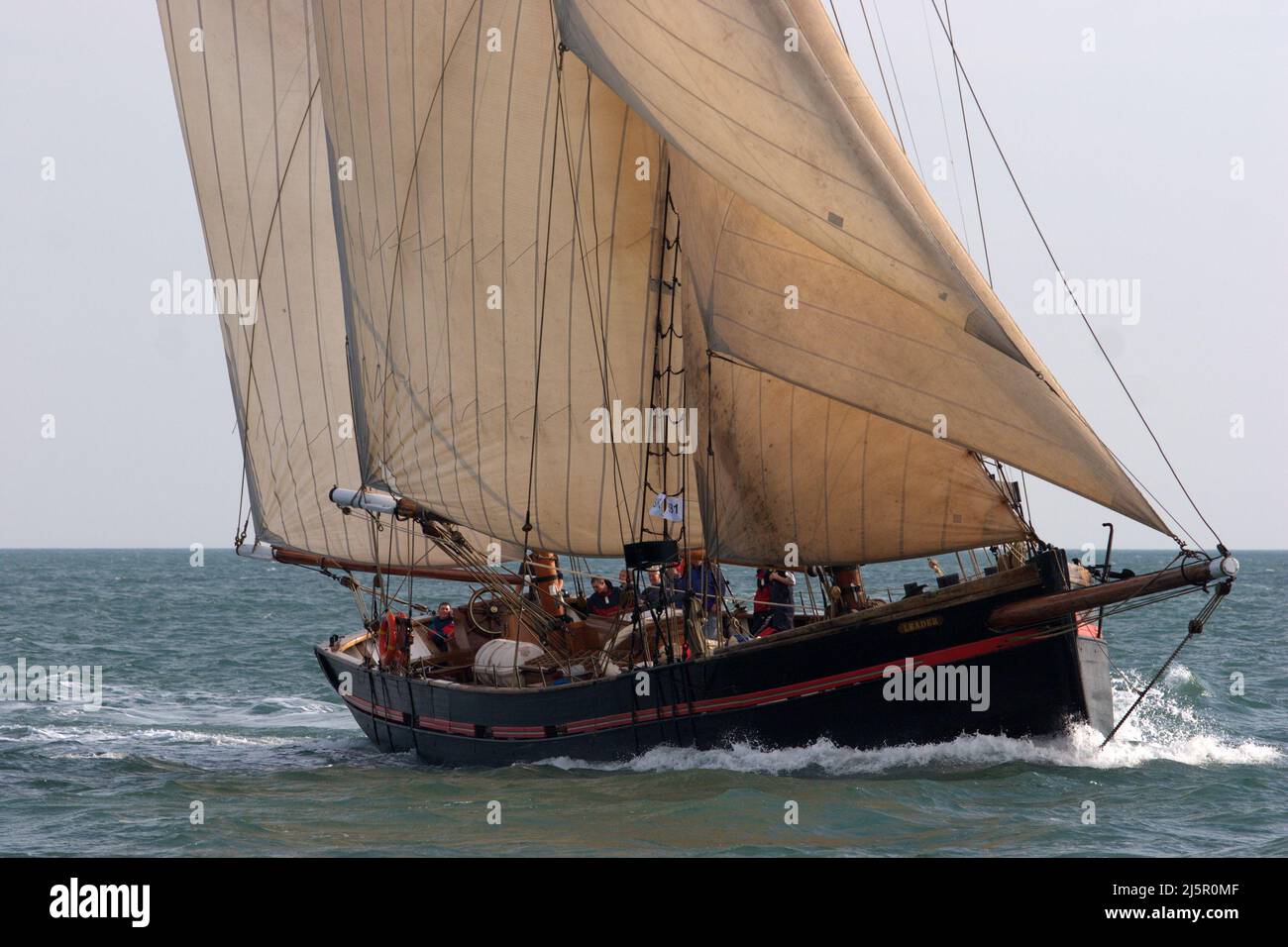Gaff rigged ketch hi-res stock photography and images - Alamy