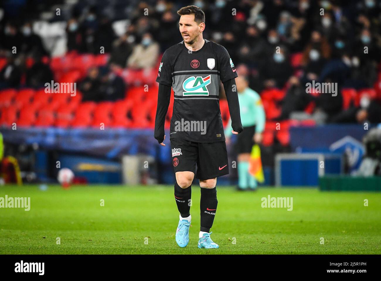 Lionel (Leo) MESSI of PSG during the French Cup football match between ...