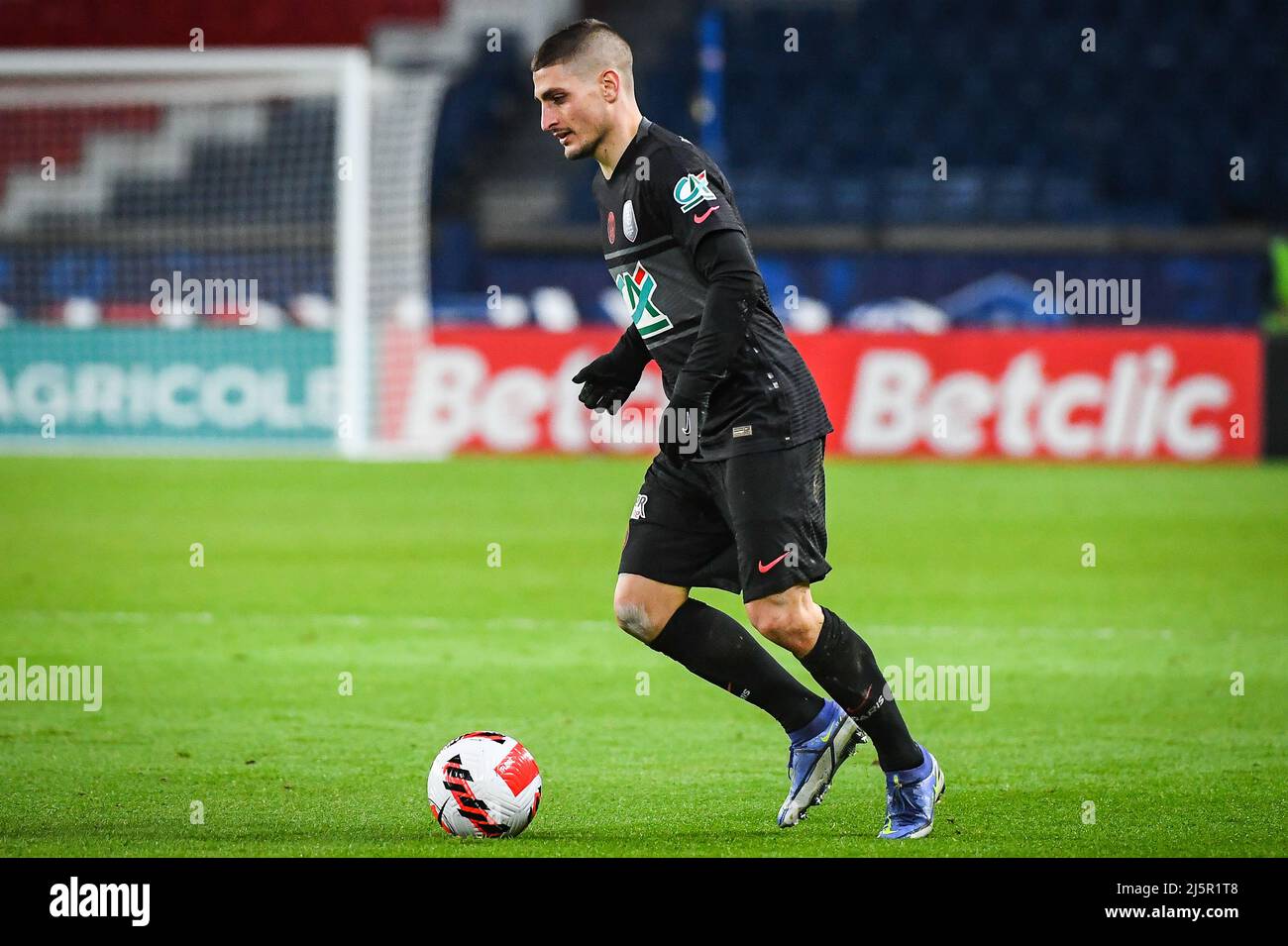 Marco VERRATTI of PSG during the French Cup football match between ...