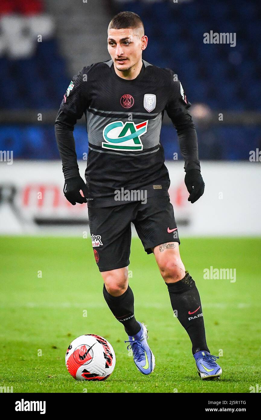 Marco VERRATTI of PSG during the French Cup football match between ...