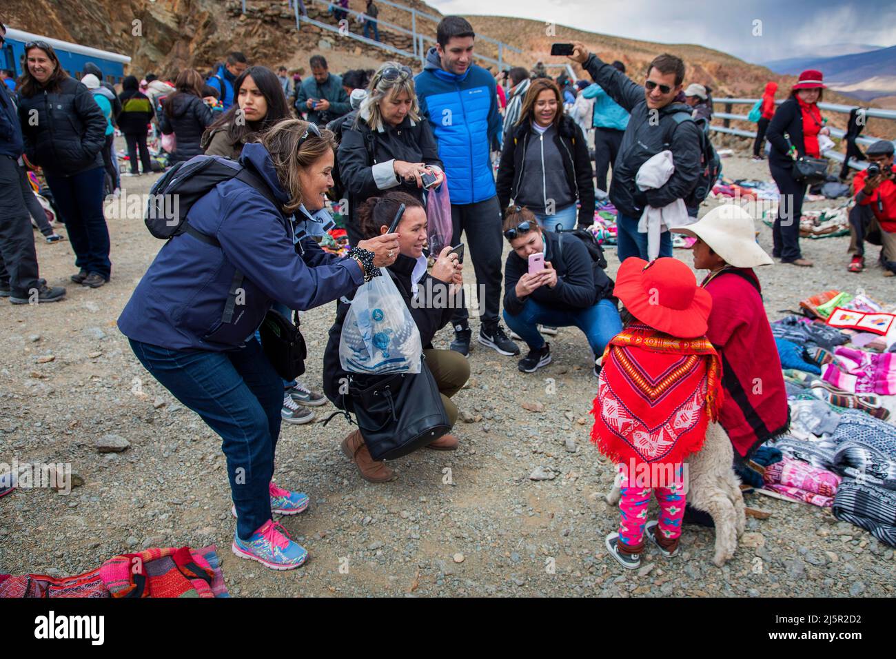 Argentina, Salta province - Tourist attraction 'Tren a las Nubes' or ...