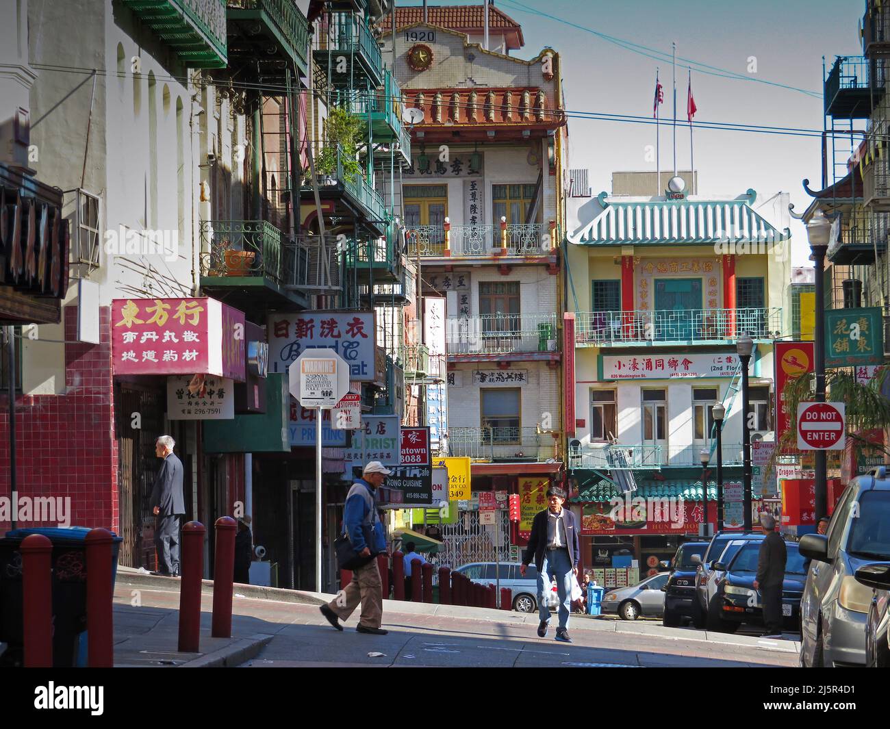 USA, San Francisco - The Chinatown in San Francisco, California, is the ...