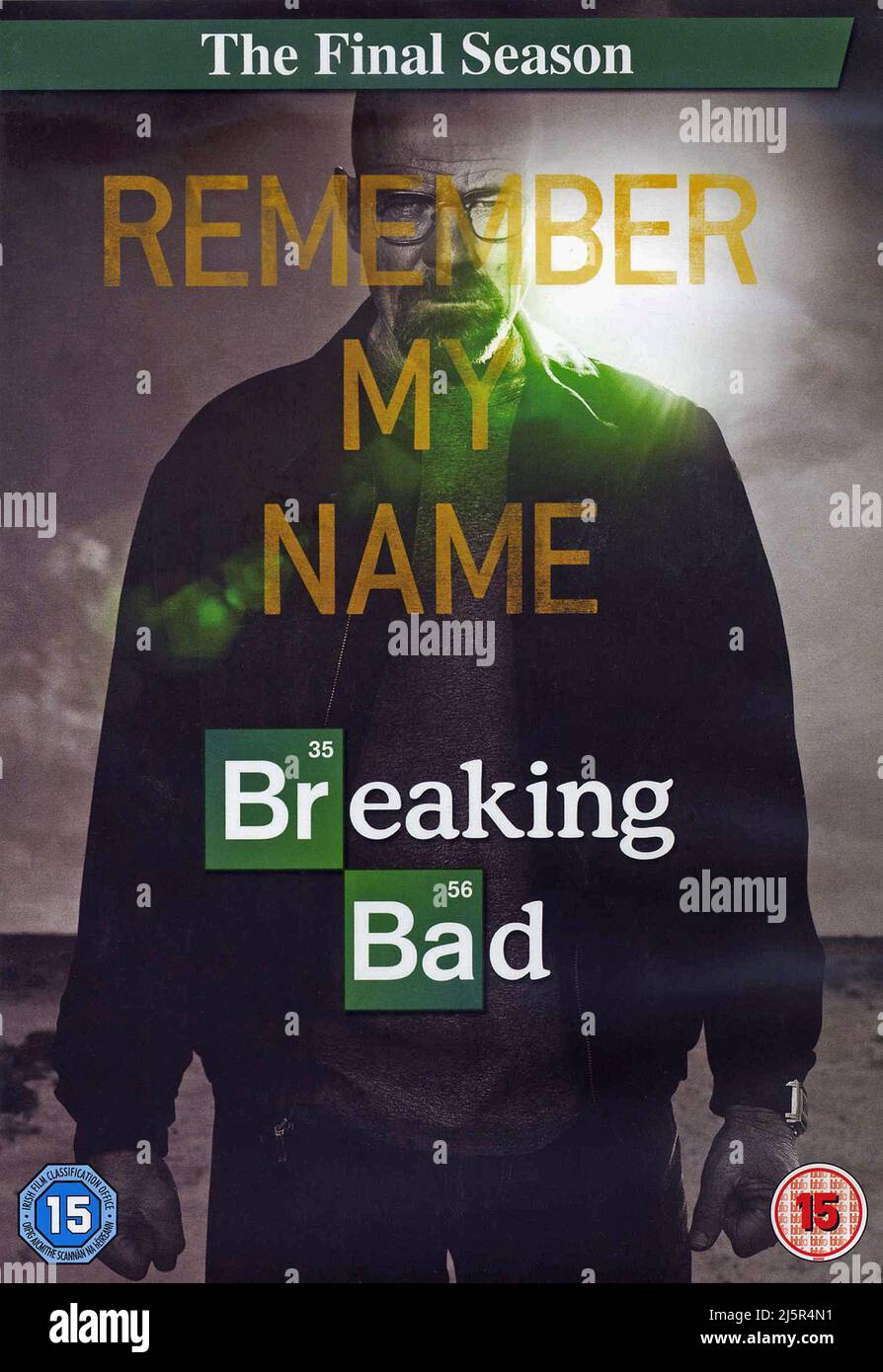 DVD cover. "Breaking Bad" The Final Season. Remember My Name Stock ...