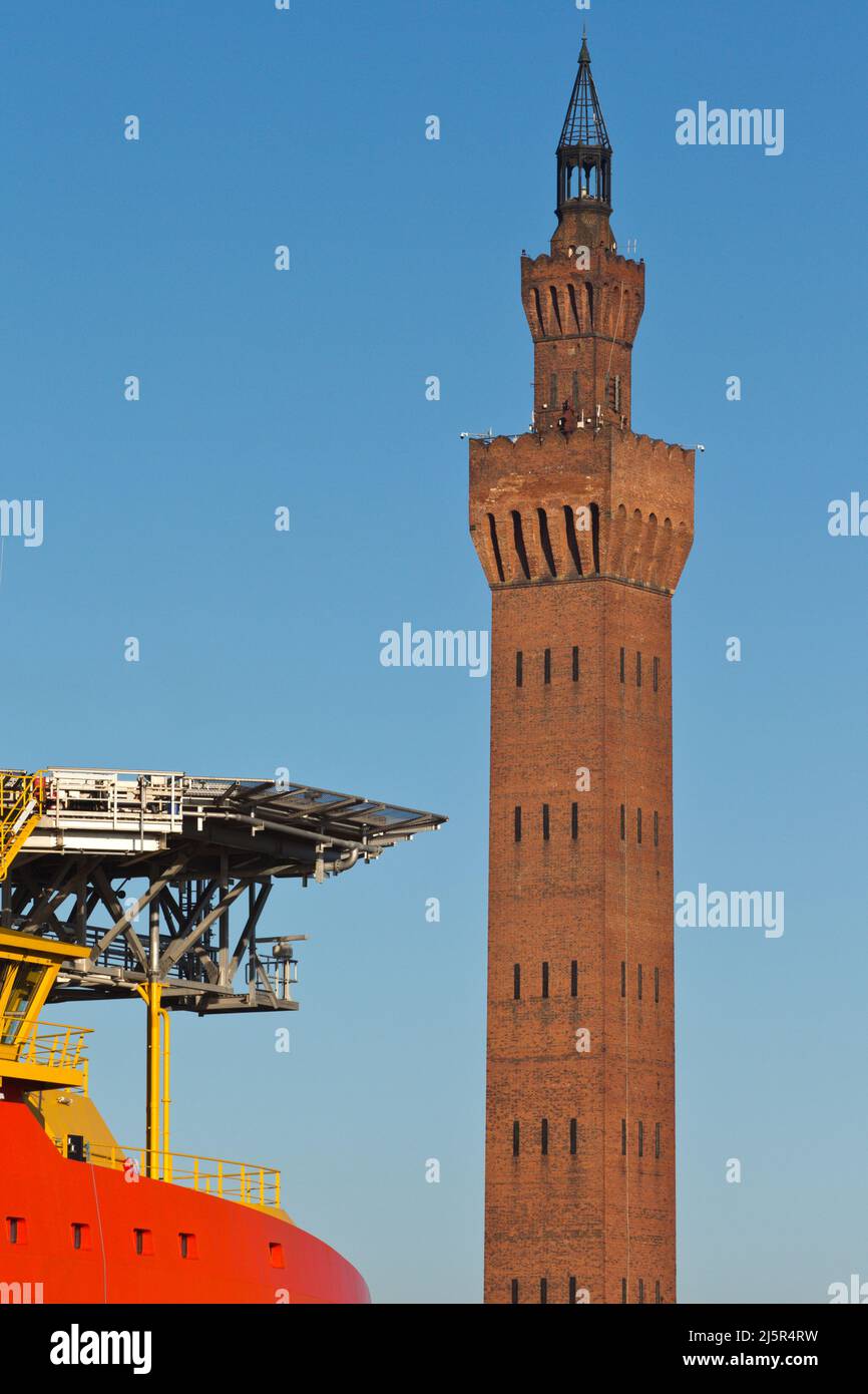 Grimsby Dock Tower Stock Photo - Alamy