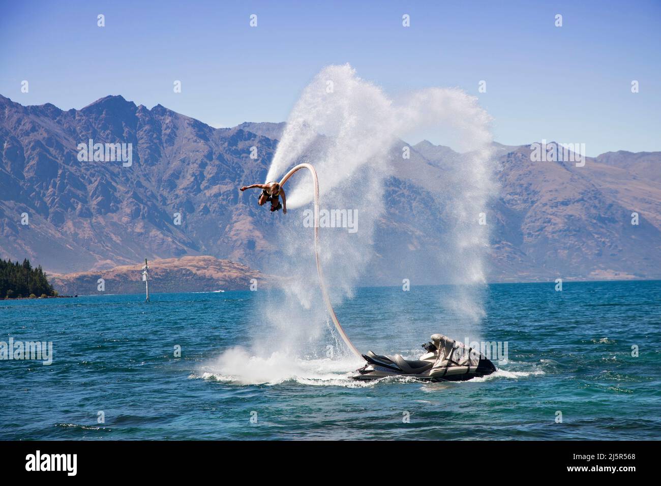 Flyboarding in new zealand hi-res stock photography and images - Alamy