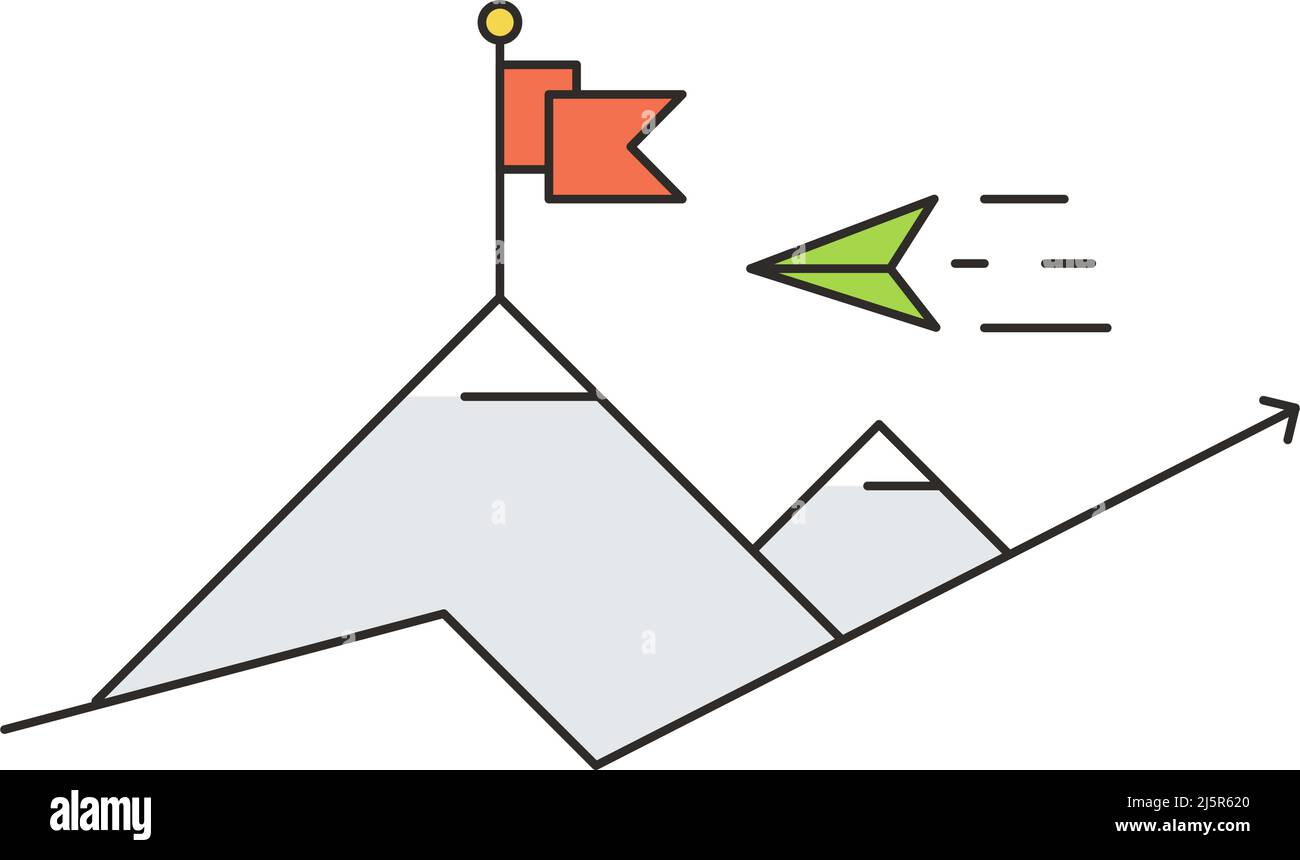 Cliff top path path Stock Vector Images - Alamy