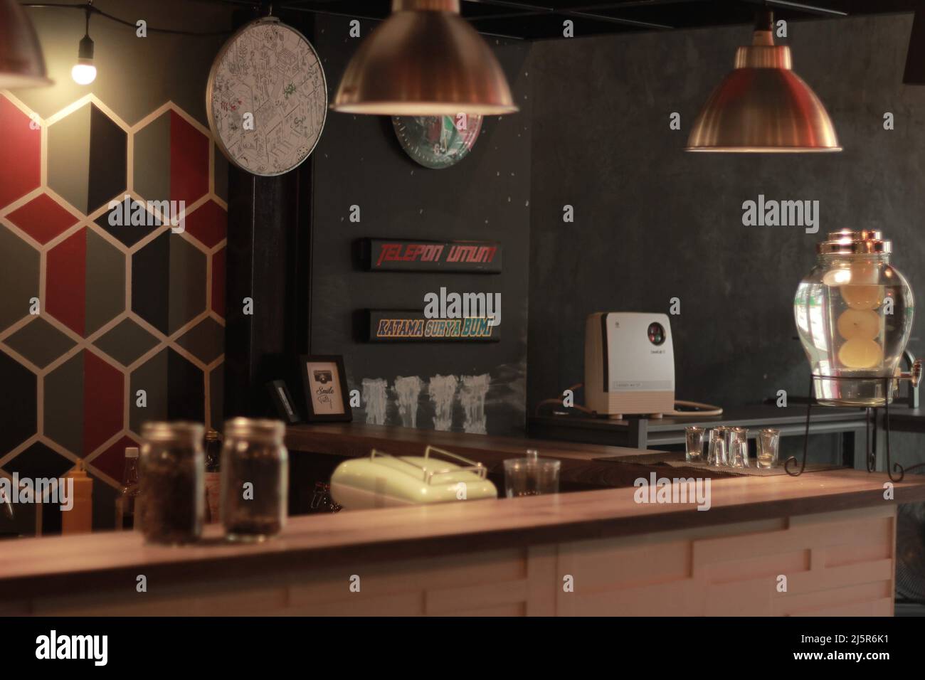 Simple Coffee Shop Stock Photo - Alamy