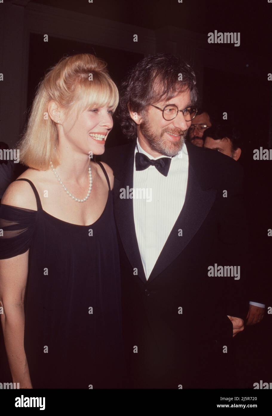 Los Angeles.CA.USA. LIBRARY. Kate Capshaw and Steven Spielberg at the ...