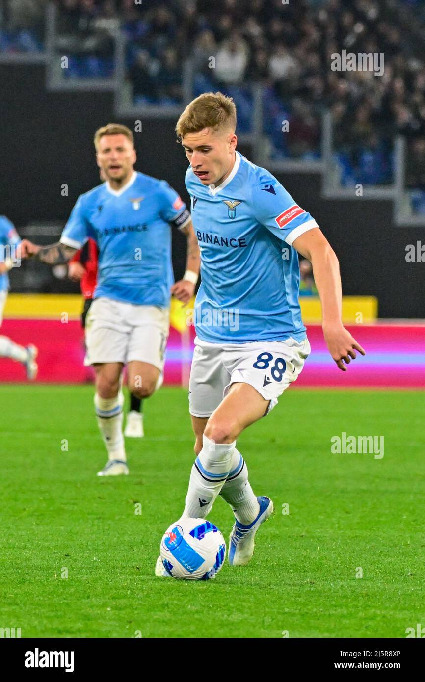 Toma Basic (SS Lazio) during the Italian Football Championship League A ...