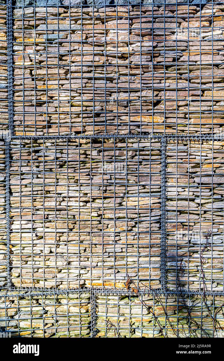 Stone gabions hi-res stock photography and images - Alamy