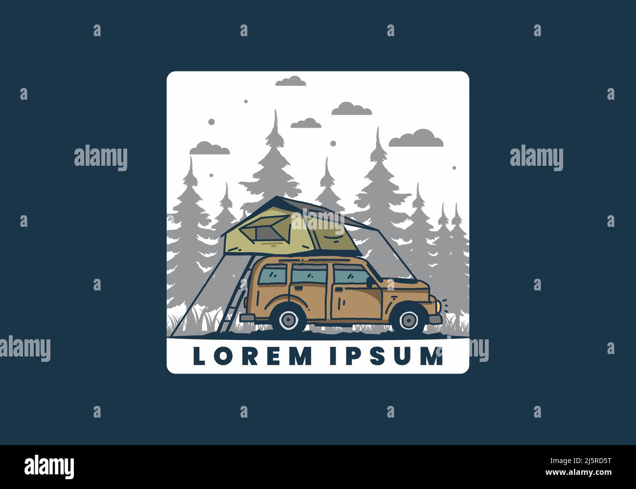 Canvas roof design Stock Vector Images - Alamy