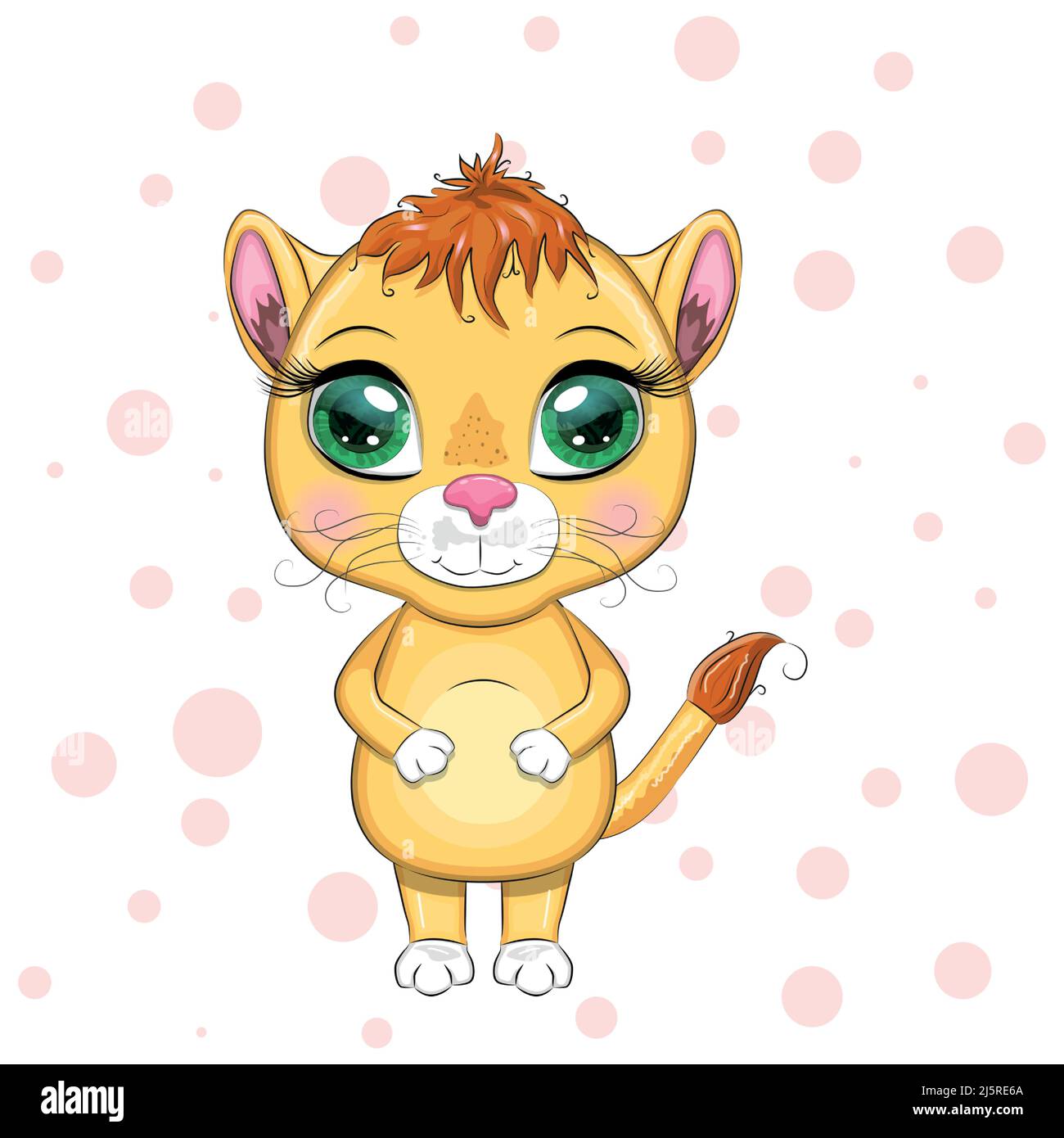Lioness Eyes Vector